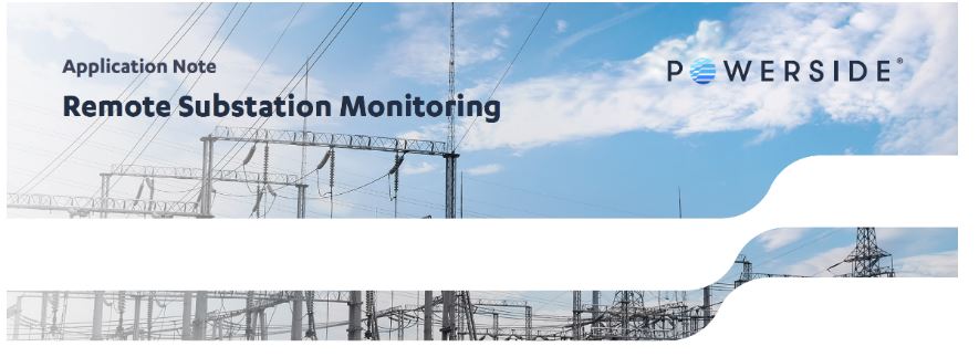 Application Note – Remote Substation Monitoring