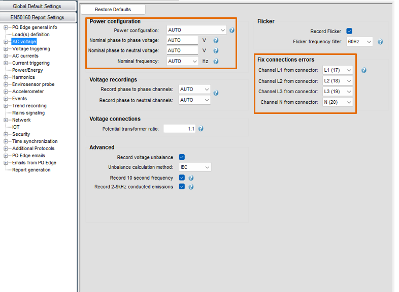 What basic parameters will I need to setup in the configurator to ...